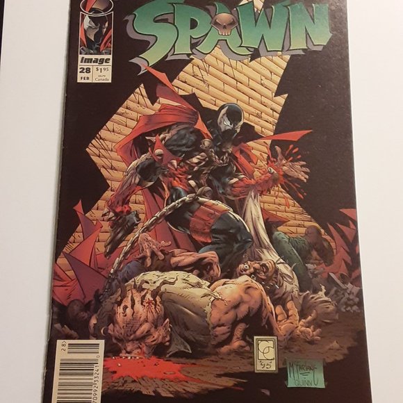 DC | Accessories | Spawn 28 Newsstand Protecter Image Comics Art By Todd Mcfarlane And Capullo ...